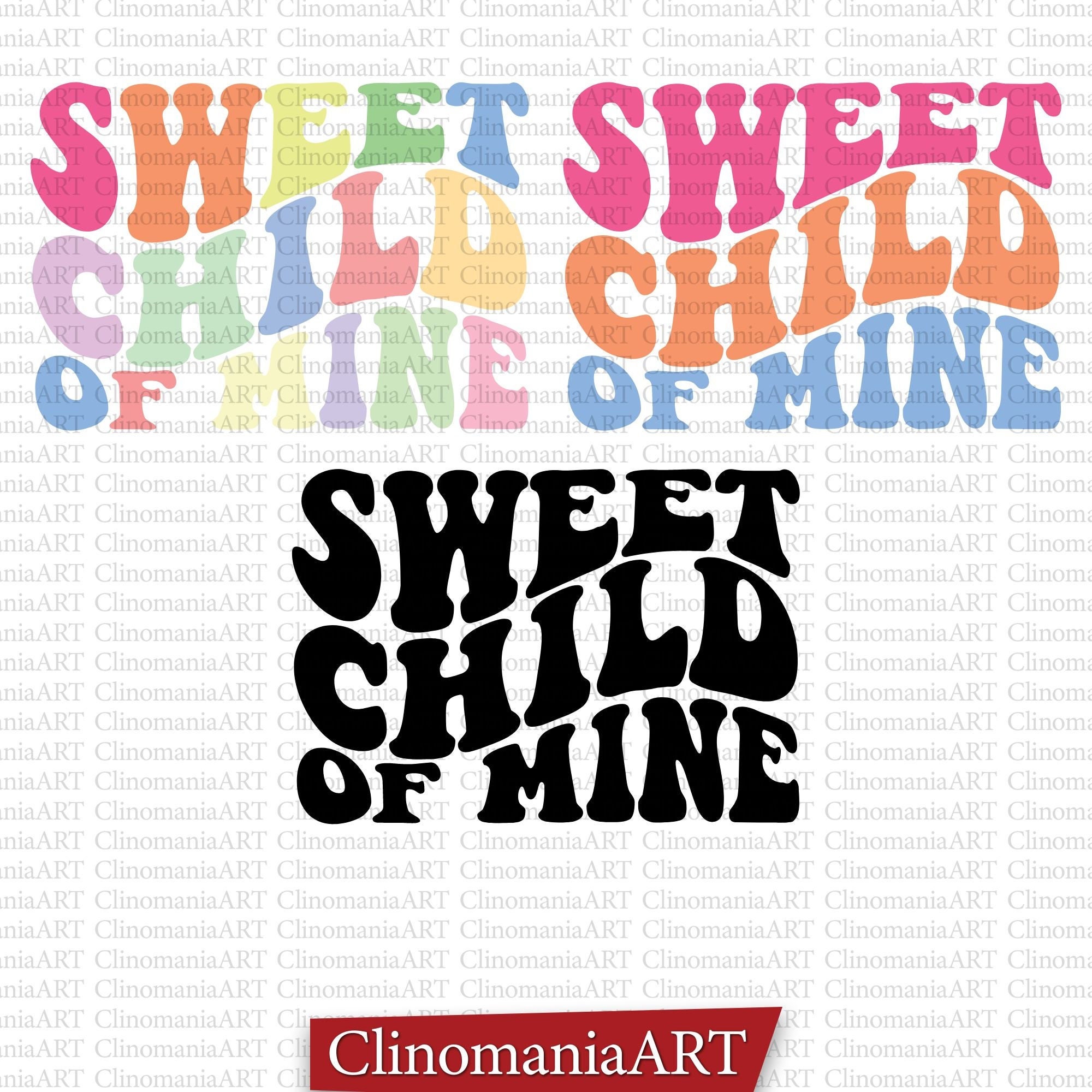 Sweet Child of Mine Svg Funny Baby Svg Baby Shower Gift - Etsy