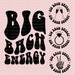 Big Bach Energy Svg, Bachelorette Svg, Big Bride Energy Svg, Bridal ...