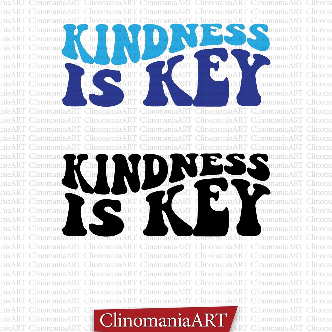 Kindness is Key Svg Be Kind Svg Kindness Svg Positive Vibes - Etsy