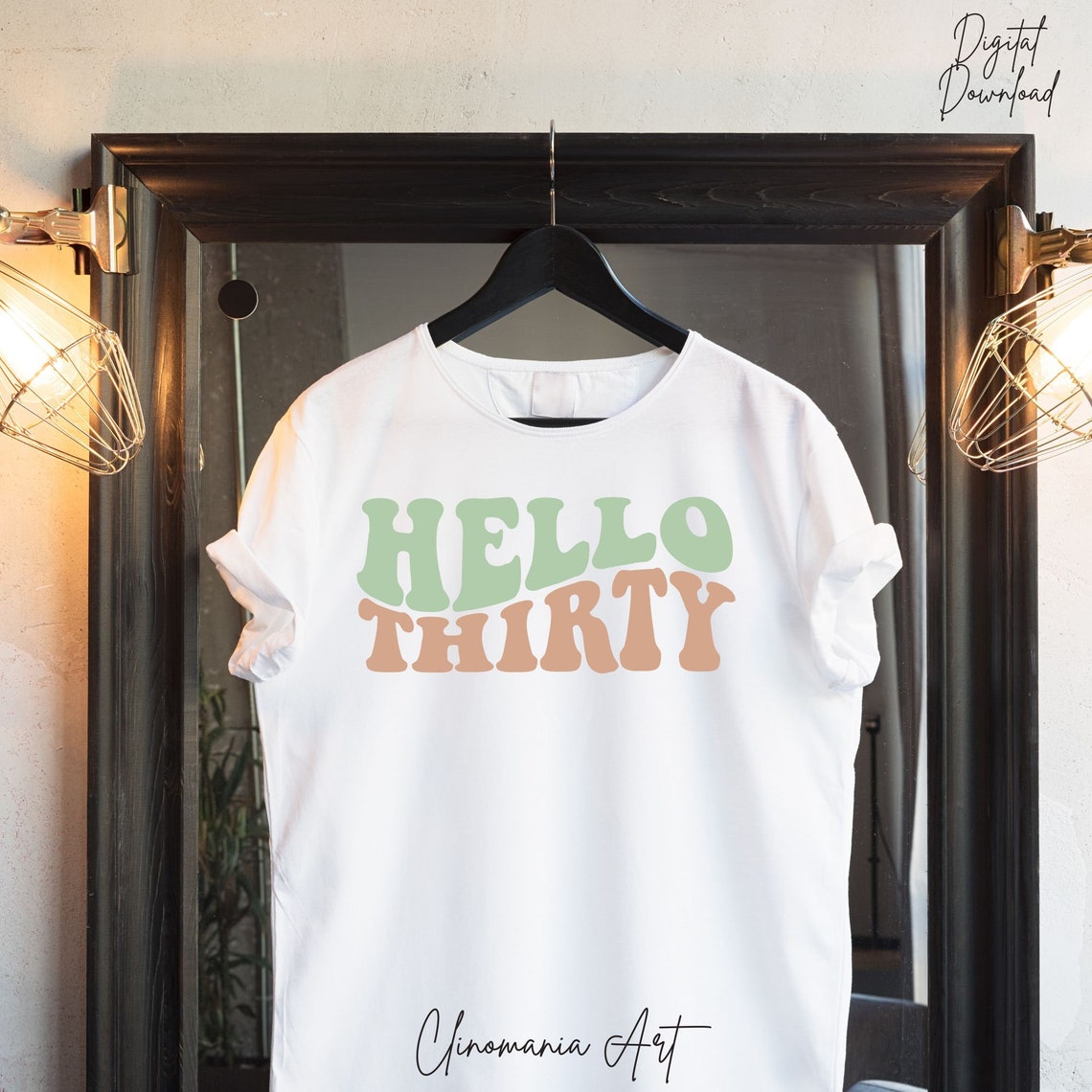 Hello Thirty Svg 30th Birthday Svg Thirty Svg Birthday Svg - Etsy