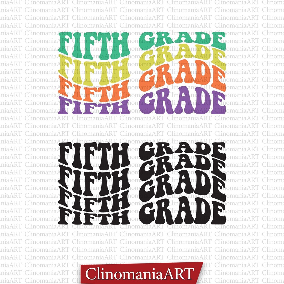 Fifth Grade Svg, Fifth Grade Shirt Svg, Back to School Svg, School Svg ...