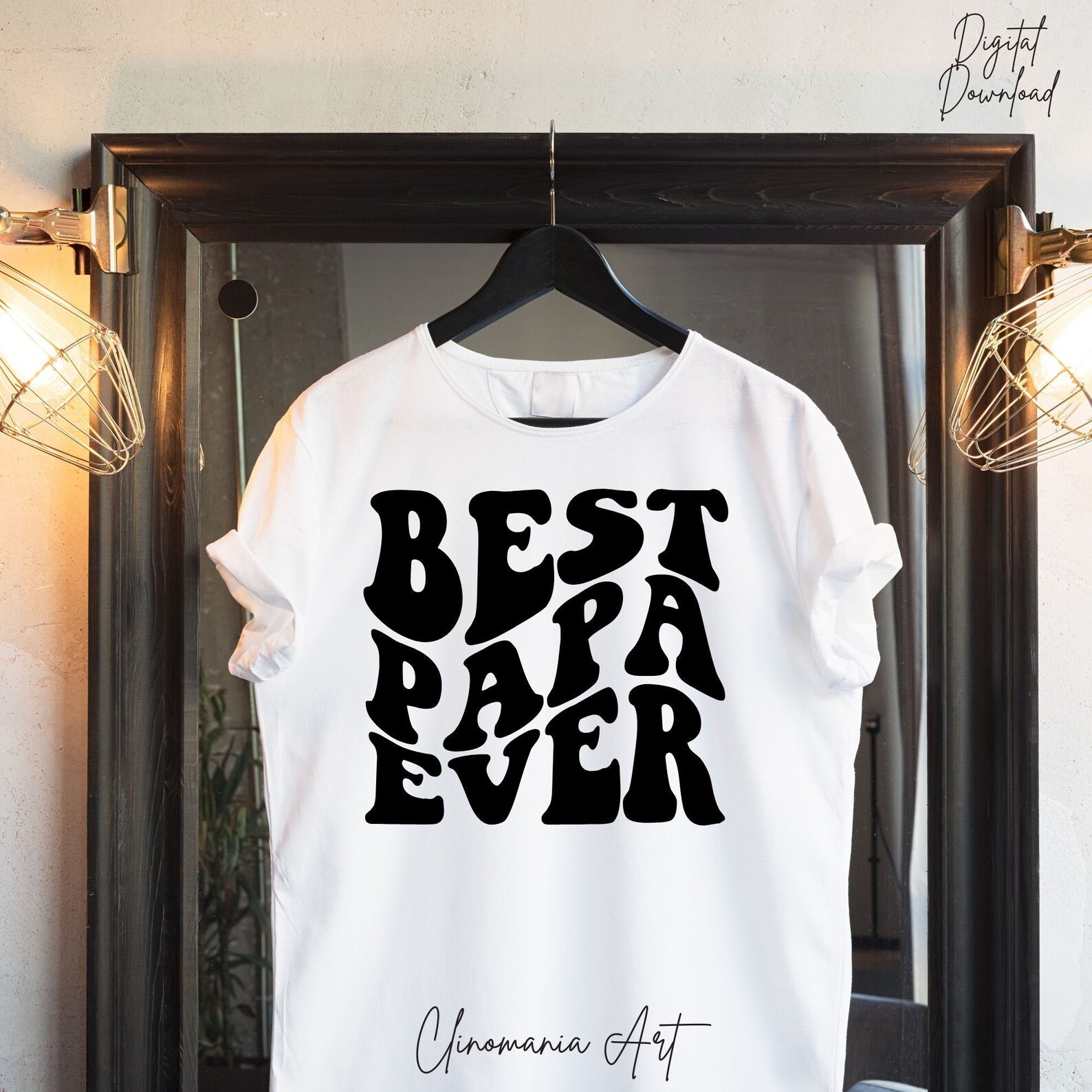 Best Papa Ever Svg Papa Shirt Svg Best Papa Svg Best Papa - Etsy