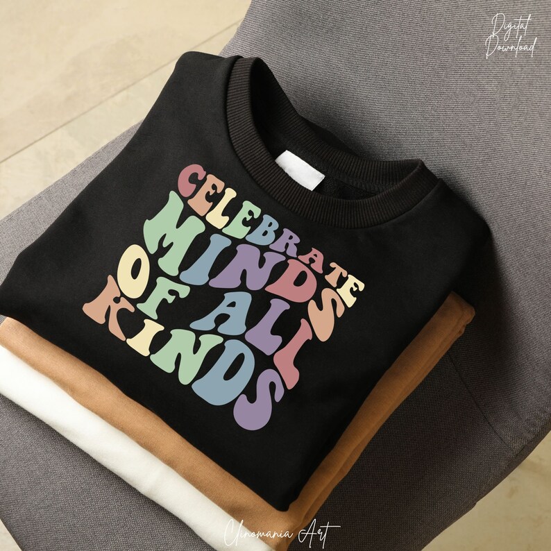 Celebrate Minds of All Kinds Svg Autism Svg Special - Etsy
