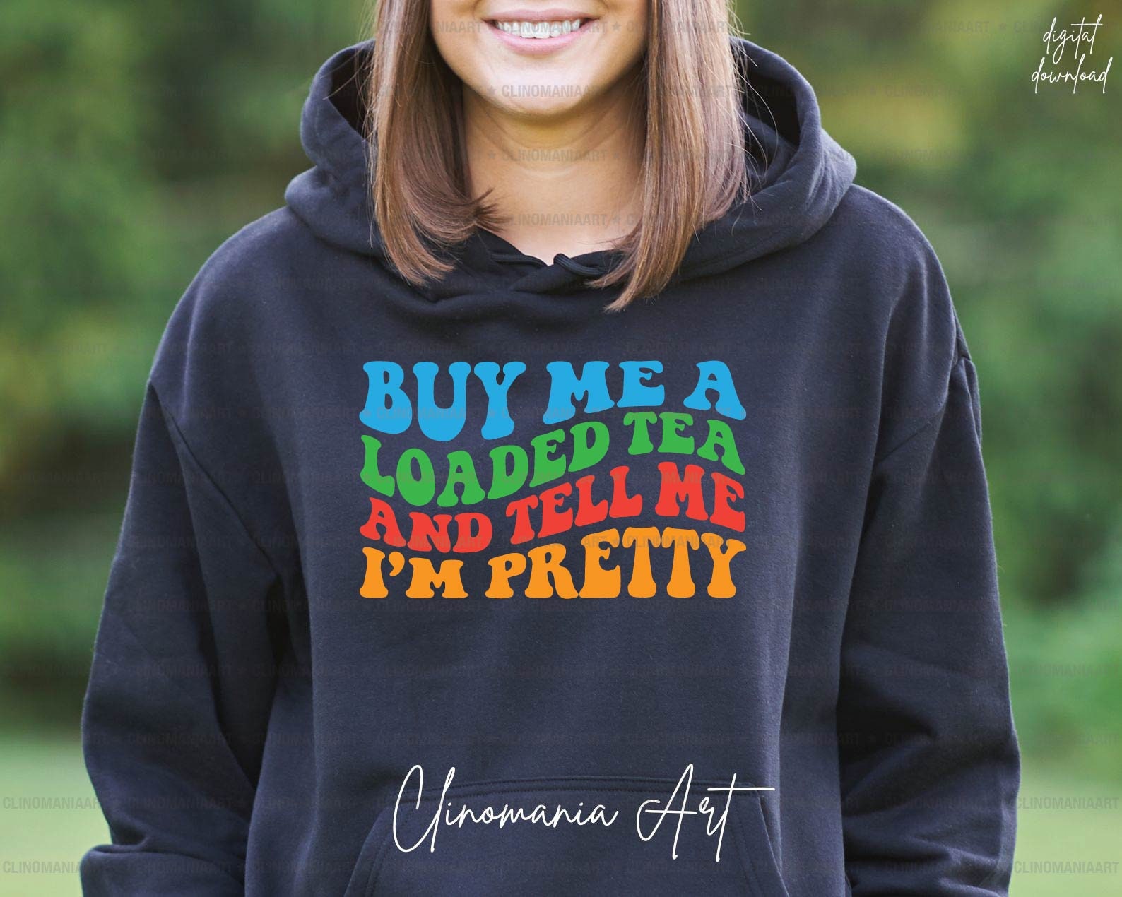 Buy Me A Loaded Tea and Tell Me Pretty Svg, Loaded Tea Lover Svg ...