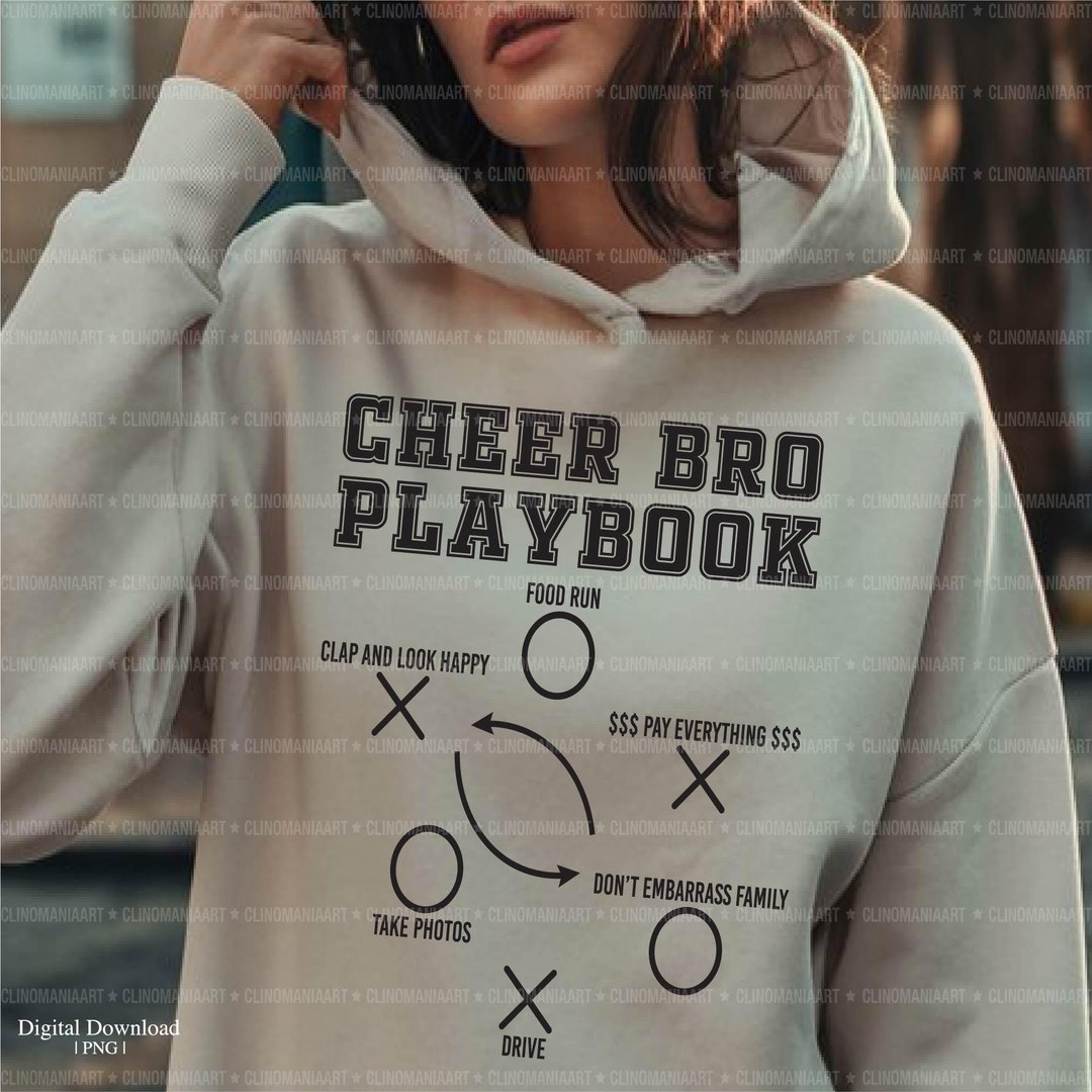 Cheer Bro SVG: Cheerleading Design - PNG, PDF (digital Download) - Etsy