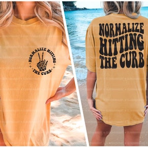 Normalize Hitting the Curb Svg, Funny Quote Svg, Car Sticker Svg ...