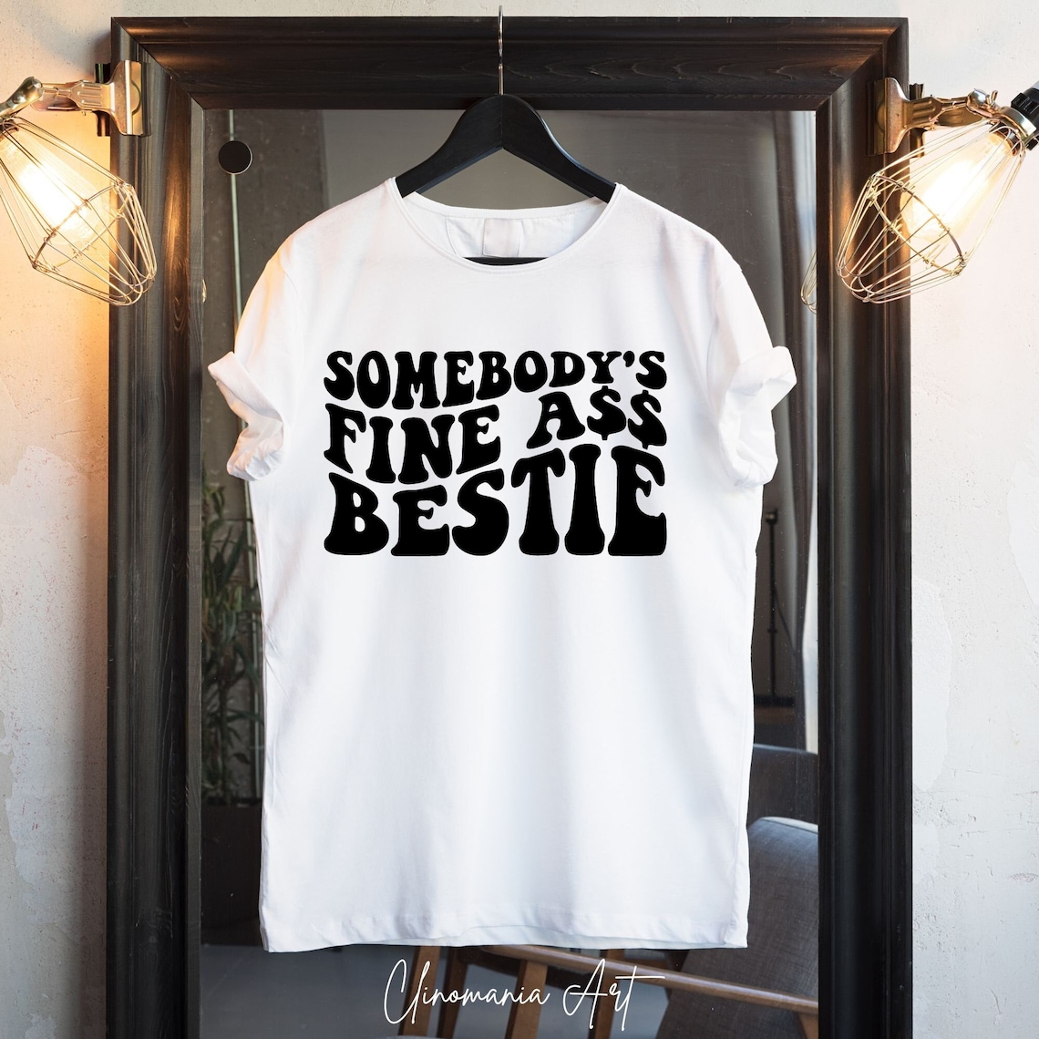 Somebody's Fine Ass Bestie Svg Bestie Svg Funny Friend - Etsy UK