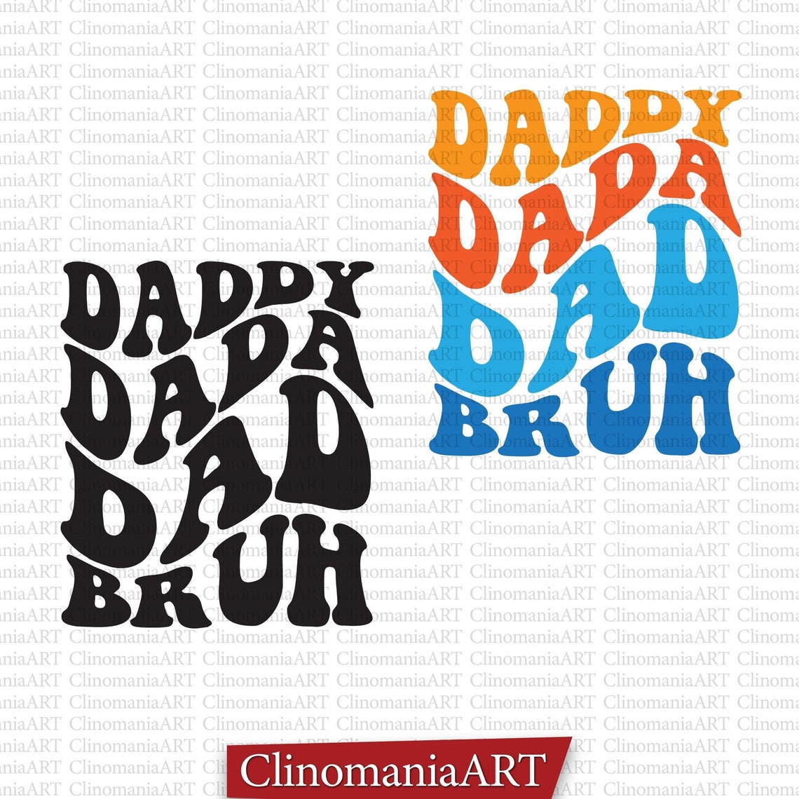 Daddy Dada Dad Bruh Svg Dad Svg Dad Shirt Svg Funny Dad - Etsy