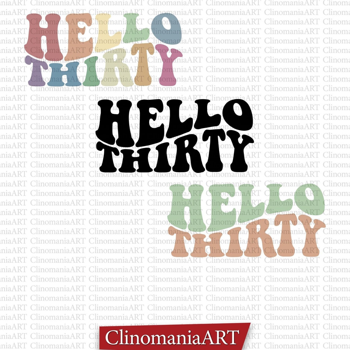 Hello Thirty Svg 30th Birthday Svg Thirty Svg Birthday Svg - Etsy