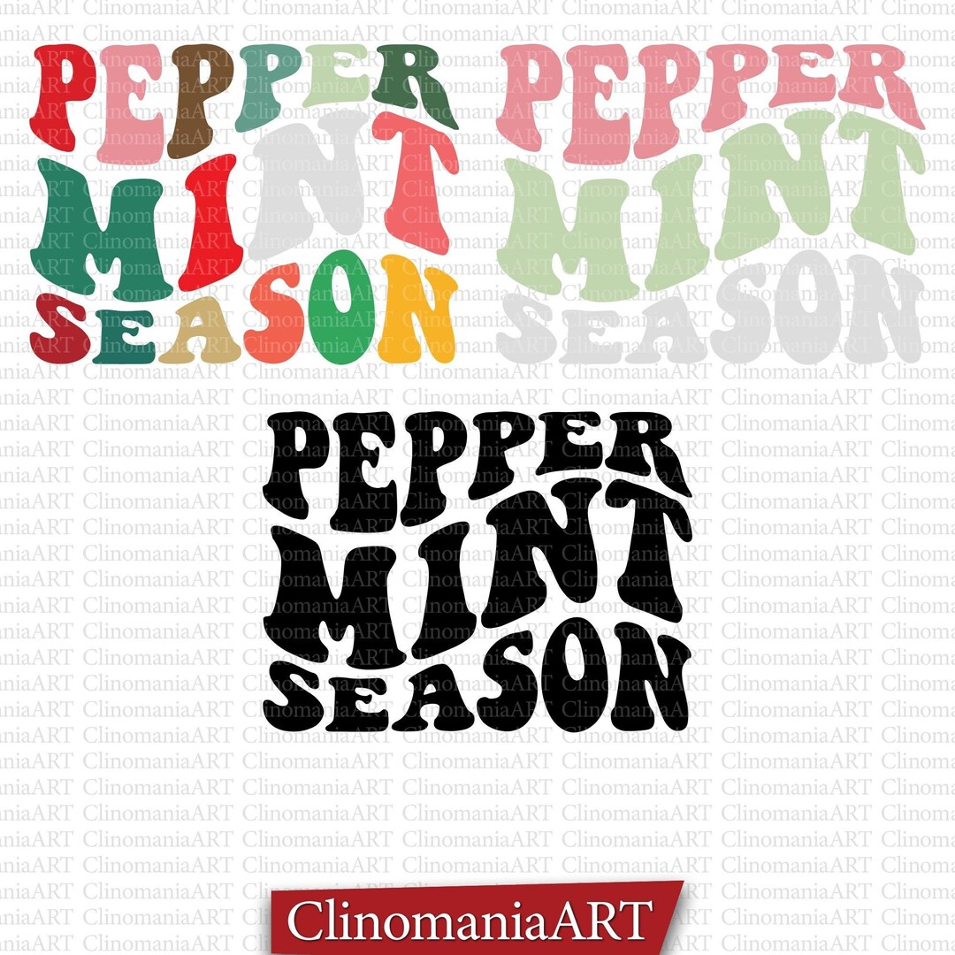 Peppermint Season Svg Christmas Svg Merry Christmas Svg - Etsy