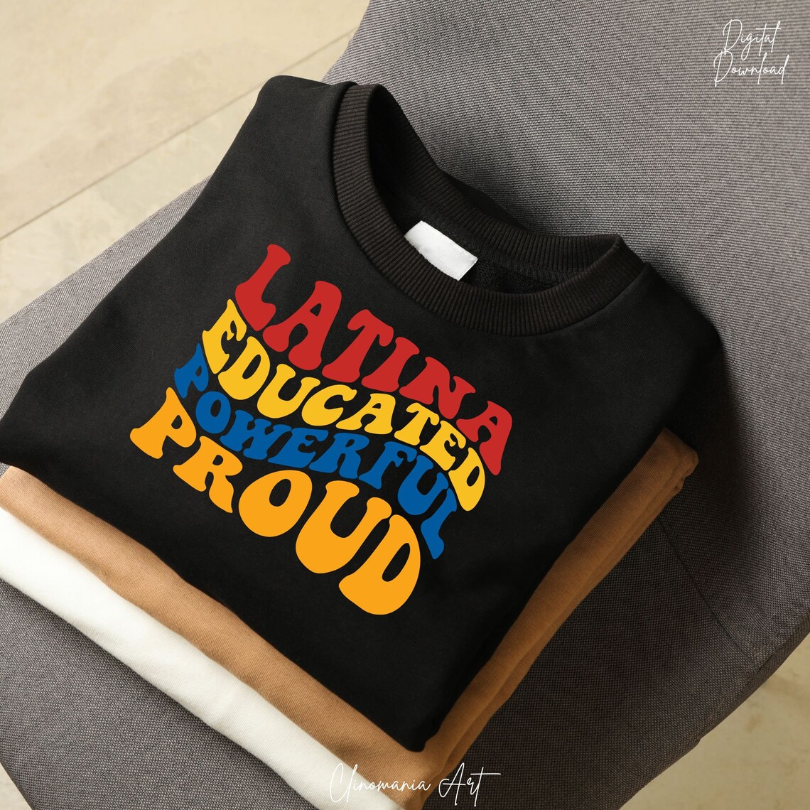 Latina Educated Powerful Proud Svg Latina Educator Svg Back - Etsy