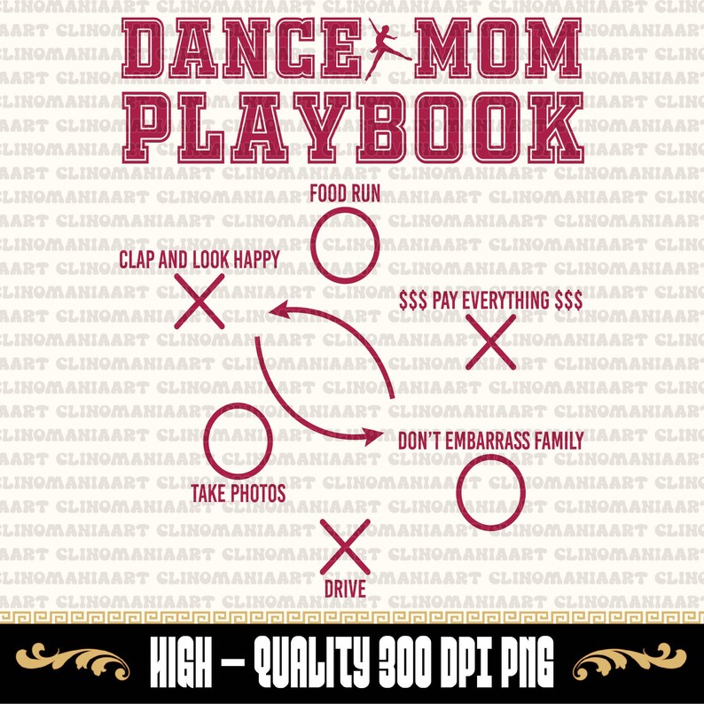Dance Mom Playbook Svg, Dance Competition Png, Dance Mom Svg, Dance ...