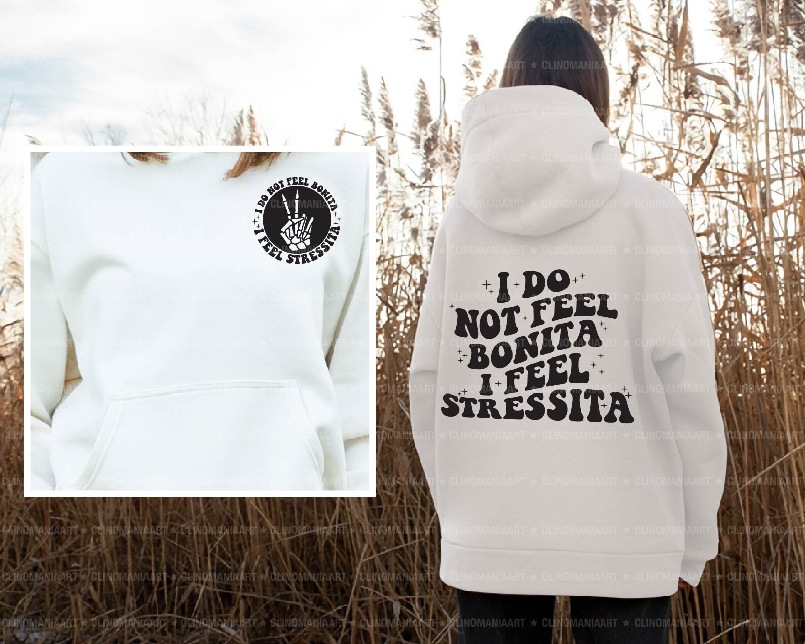 I Do Not Feel Bonita I Feel Stressita Svg, Funny Quote Svg, Bonita Svg ...
