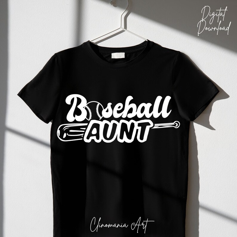 Baseball Aunt Svg Baseball Lover Svg Aunt Shirt Svg Game - Etsy