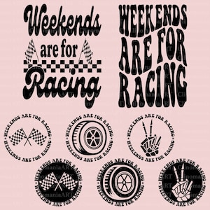 Weekends Are for Racing Svg, Racing Lover Svg, Race Png, Racing Shirt ...