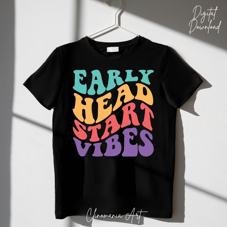 Early Head Start Vibes Svg Head Start Svg Back to School - Etsy