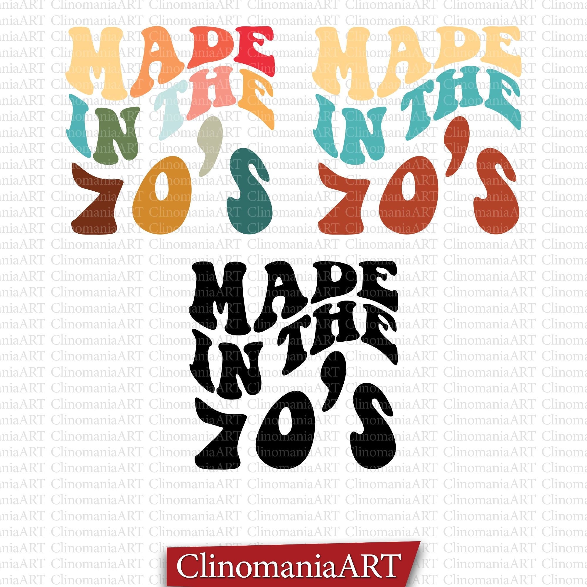 Made in 70's Svg 70's Svg Nostalgia Svg 70's - Etsy Canada