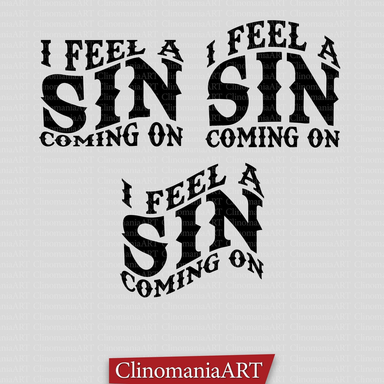 I Feel A Sin Coming on Svg Western Svg Humor Svg Southern - Etsy