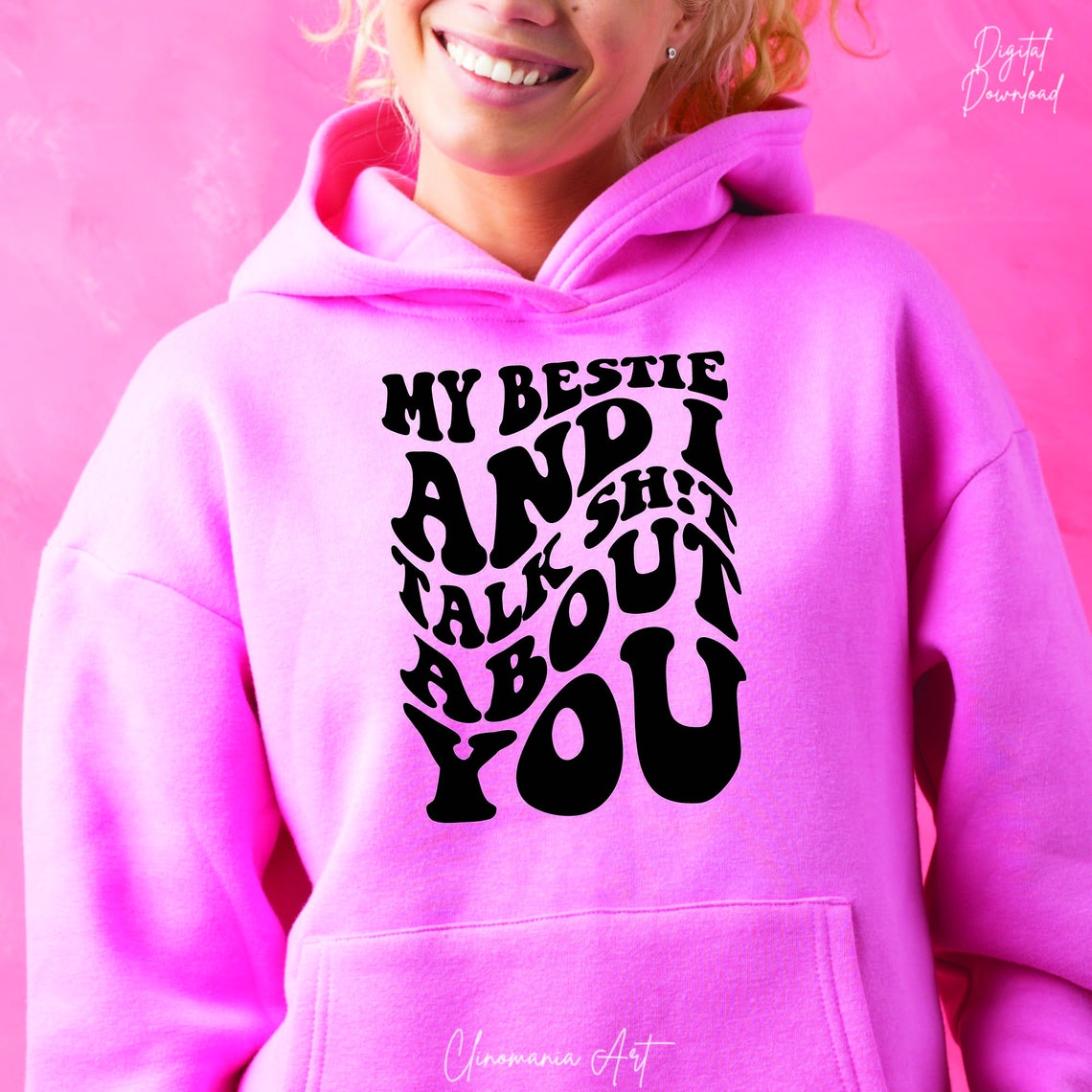 My Bestie and I Talk Sht About You Svg Bestie Svg Funny - Etsy