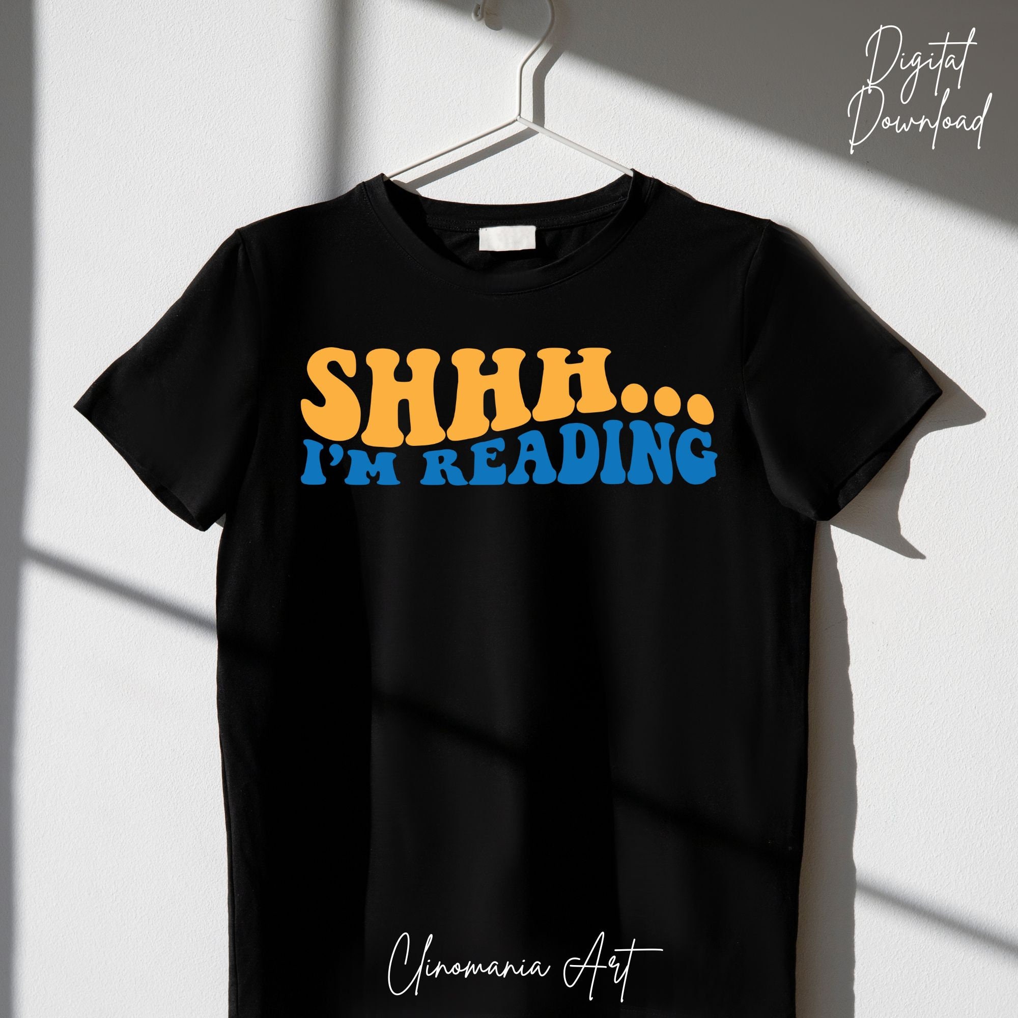 Shhh I'm Reading Svg Reading Book Svg Book Lover Svg - Etsy Hong Kong