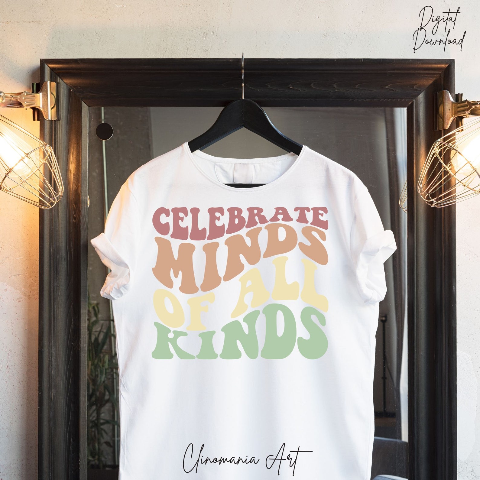 Celebrate Minds of All Kinds Svg Autism Svg Special - Etsy