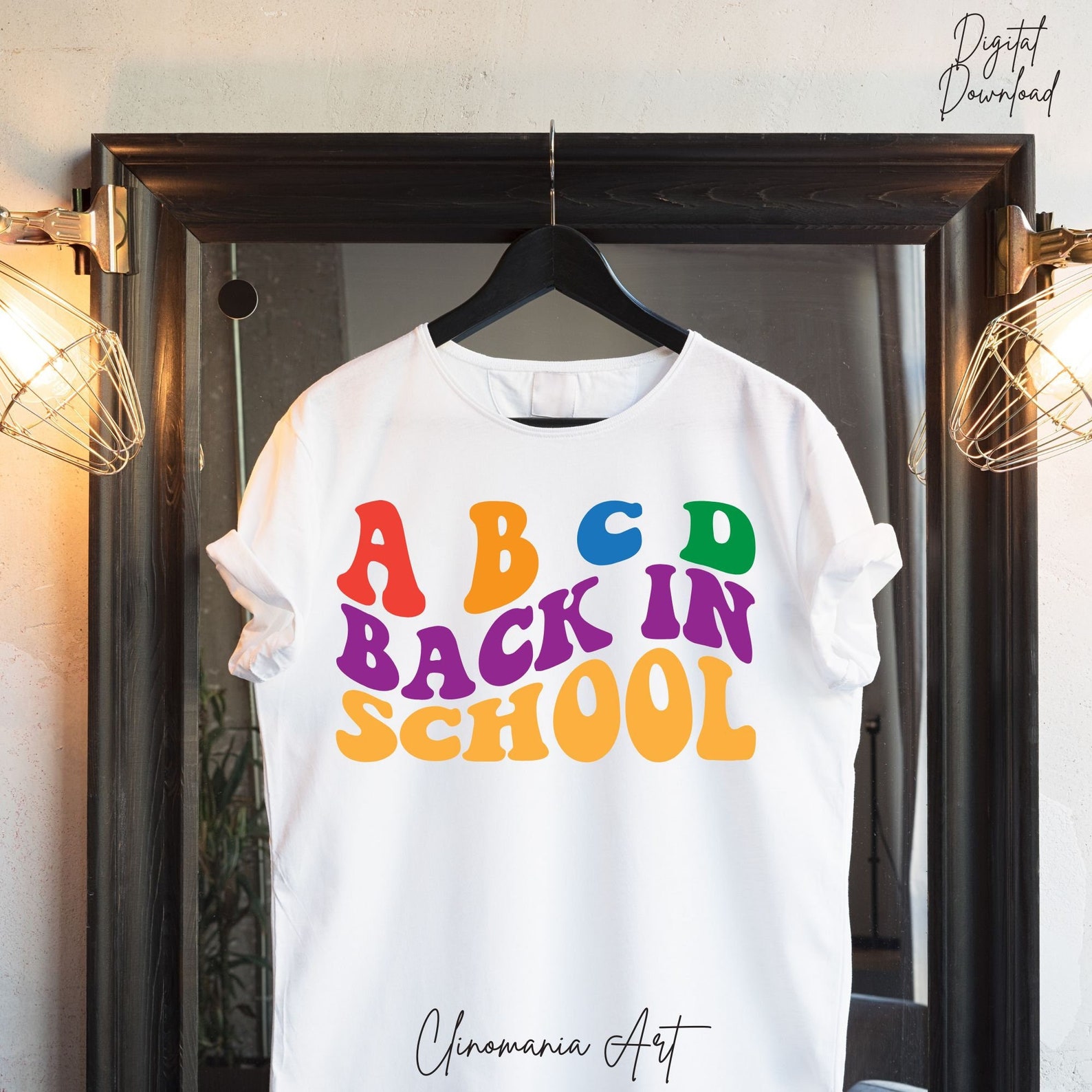 ABCD Back in Class Svg Teacher Svg Back to School Svg - Etsy