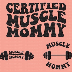 Certified Muscle Funny Svg, Gym Mama Svg, Lifting Svg, Sports Mom Svg ...