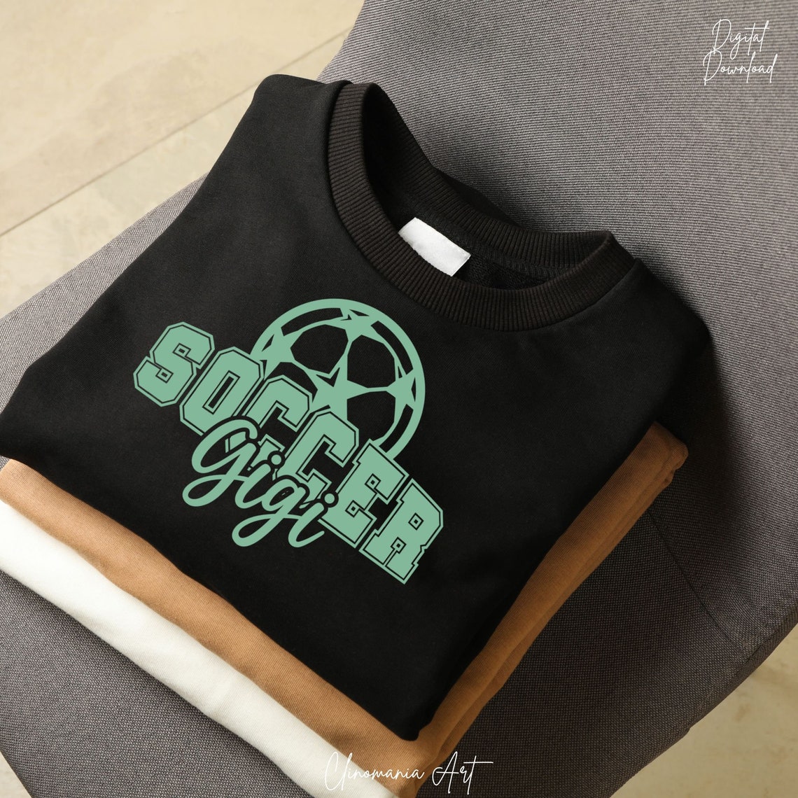 Soccer Gigi SVG: Sports Fan Design (digital Download) - Etsy