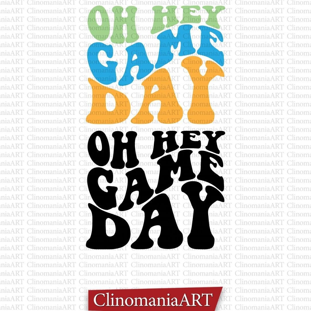 Oh Hey Game Day Svg Game Day Svg Sports Svg Football Fan - Etsy