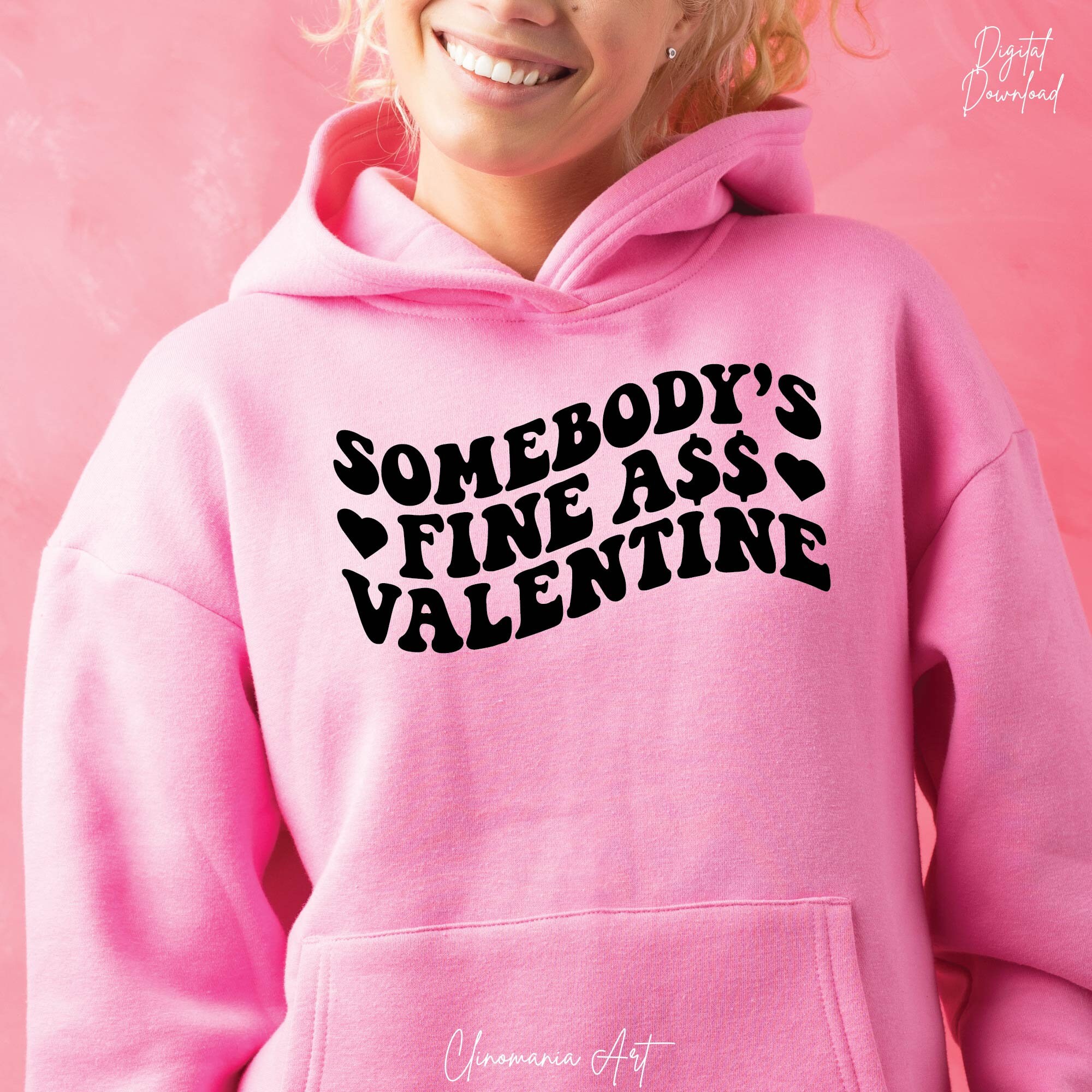 Somebodys Fine Ass Valentine Svg Valentines Day Svg Funny Etsy