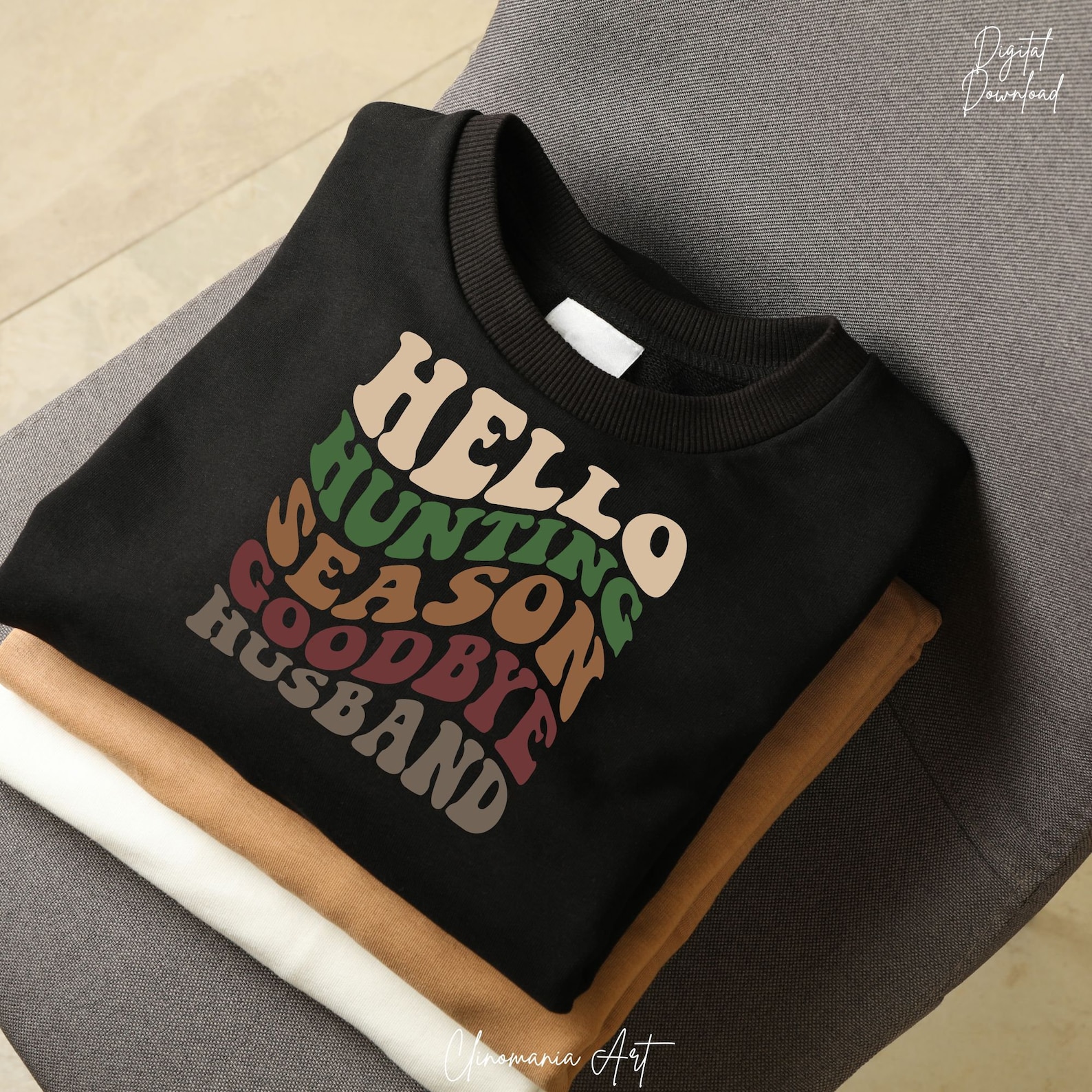 Hello Hunting Season Goodbye Husband Svg, Hunting Season Svg, Hunting ...