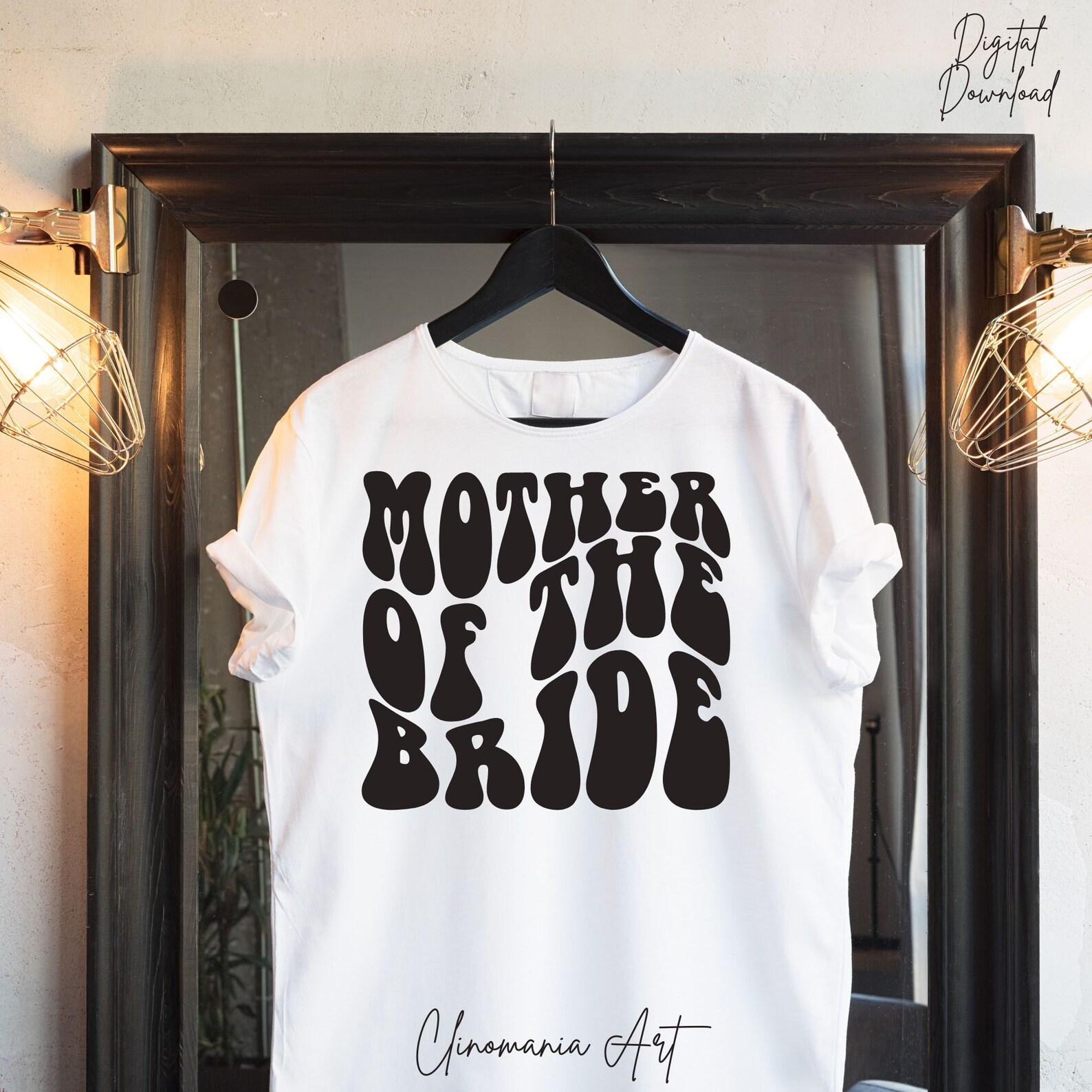 Mother of the Bride Svg Bridal Party Svg Wedding Svg Mom of - Etsy