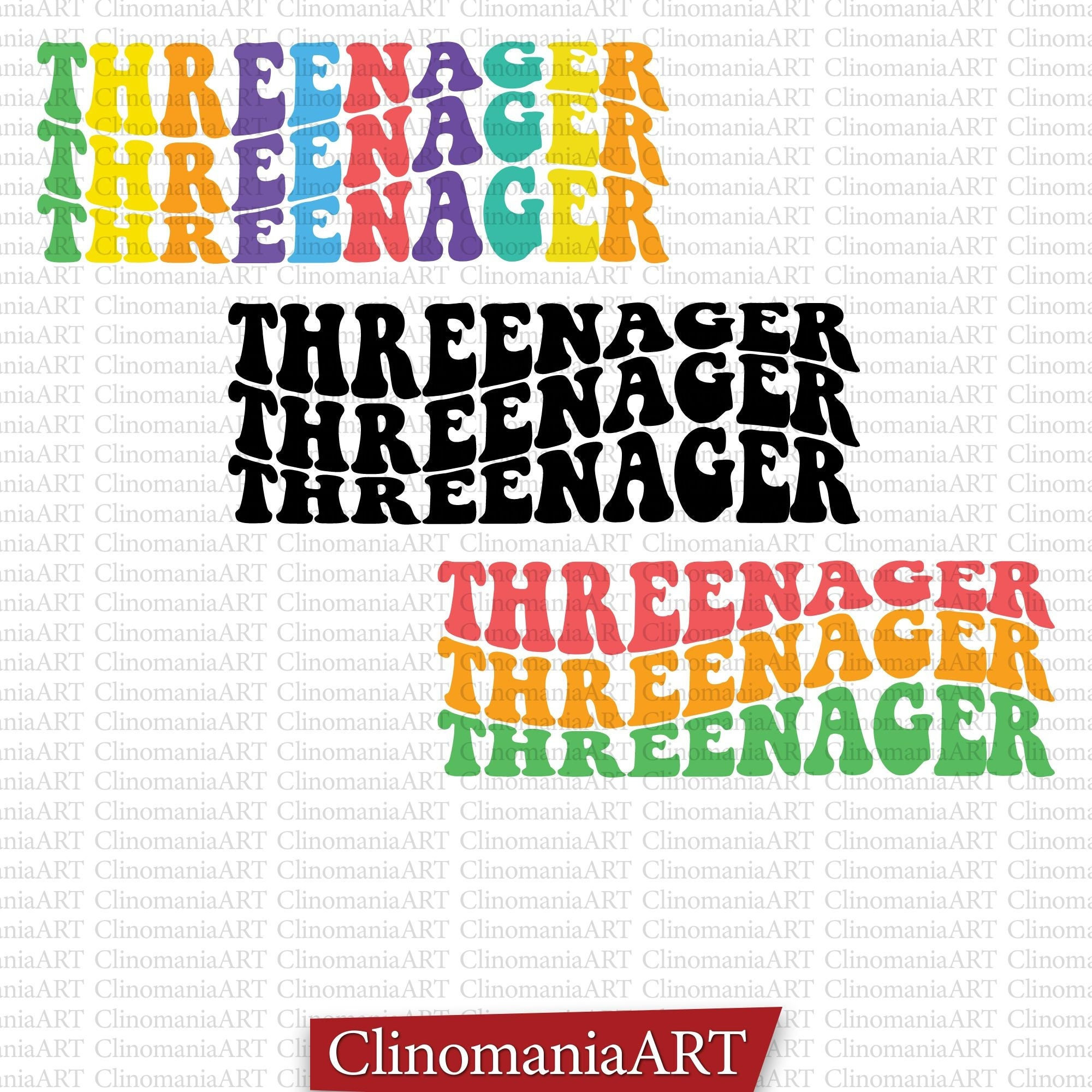 Threenager Svg Three Svg 3rd Birthday Svg Birthday Shirt - Etsy