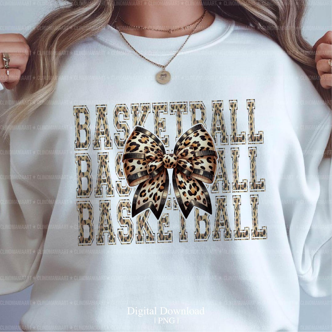 Basketball Leopard Print Png, Basketball Mom Png, Cheetah Print ...