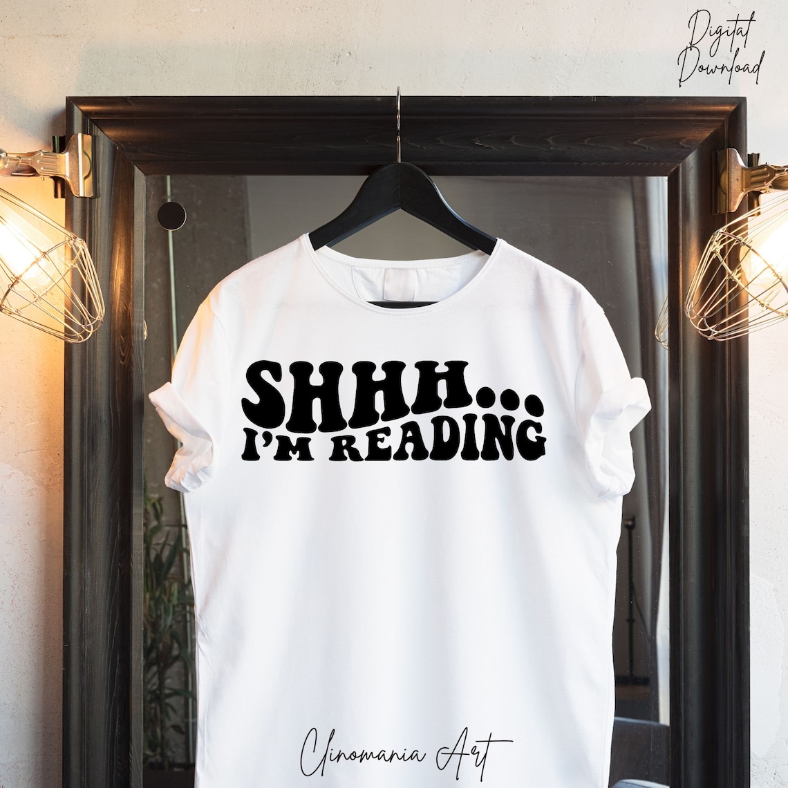 Shhh I'm Reading Svg Reading Book Svg Book Lover Svg - Etsy
