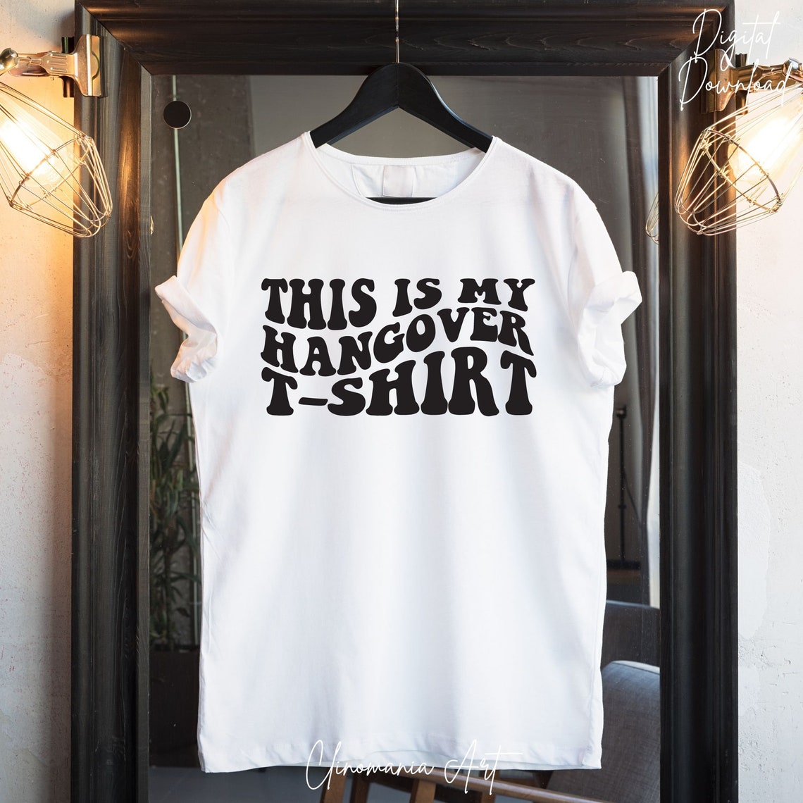 This is My Hangover T-shirt Svg Funny T-shirt Svg Positive - Etsy