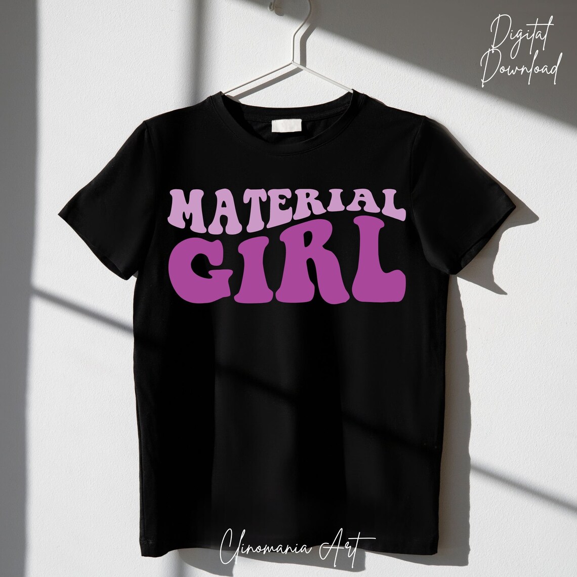 Material Girl Svg Material Gworl Svg Funny Shirt Svg Women - Etsy