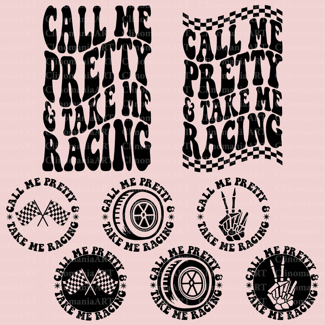 Call Me Pretty and Take Me Racing Svg, Racing Lover Svg, Race Png ...