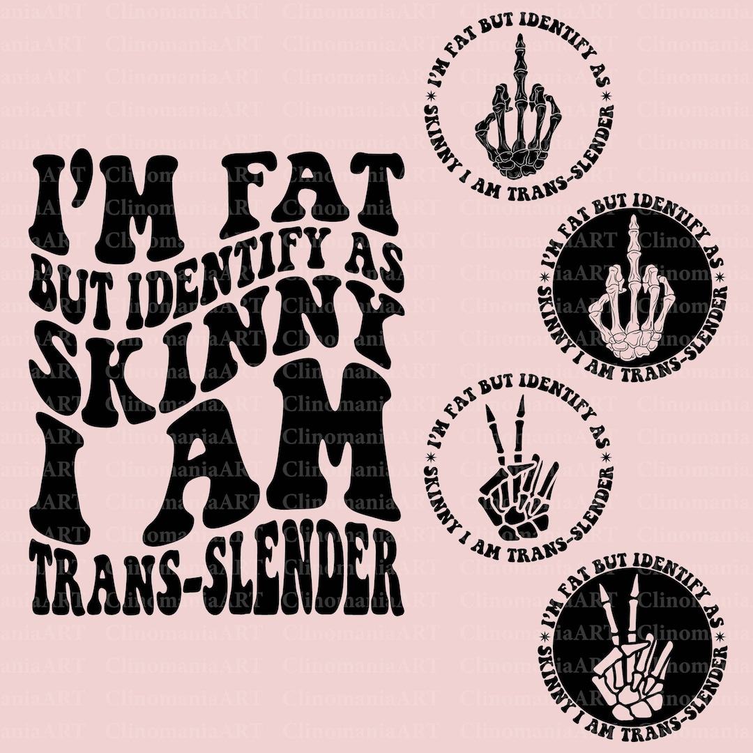 Trans-slender Sarcastic Quote SVG: Funny Adult Humor (digital Download ...