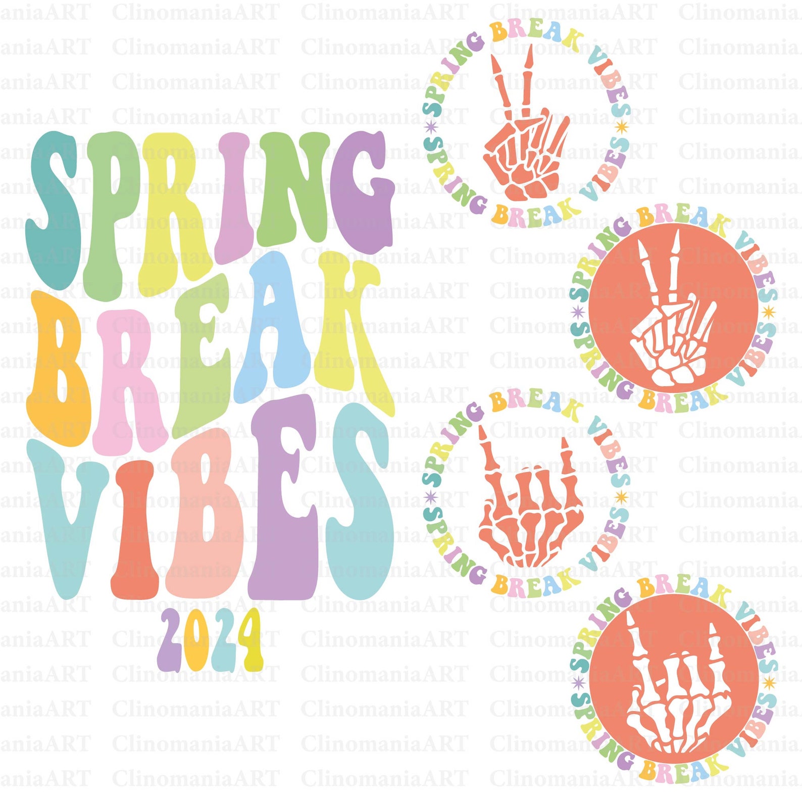 Spring Break Vibes Svg, Spring Break Png, Easter Svg, Matching Shirt ...