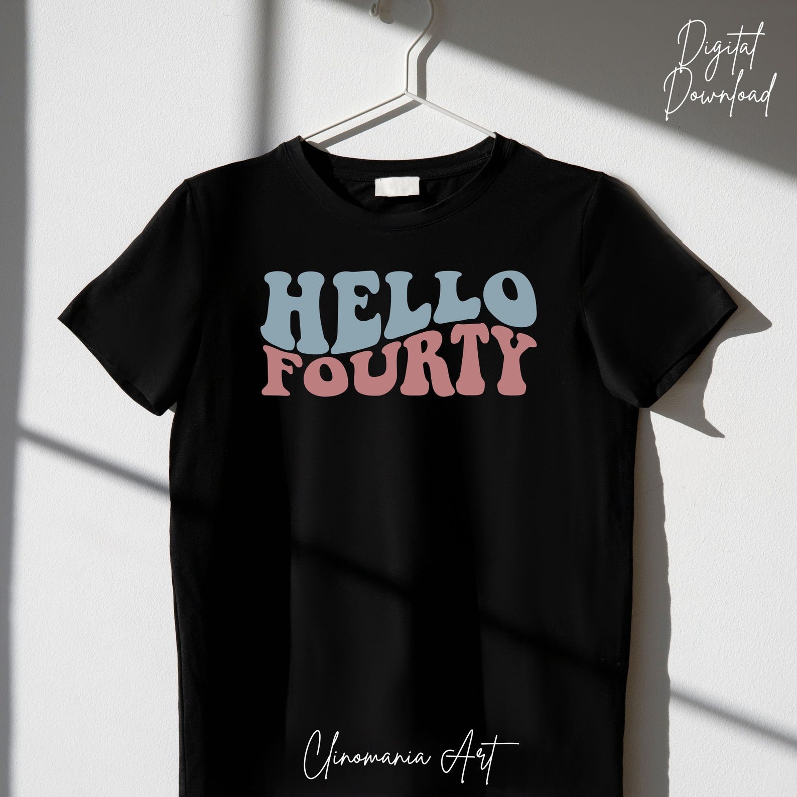 Hello Fourty Svg 40th Birthday Svg Fourty Svg Birthday Svg - Etsy