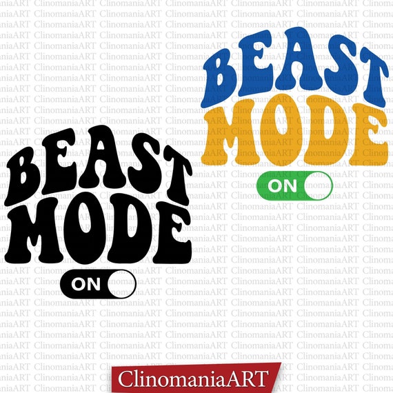 Beast Mode on Svg Beast Mode Svg Motivational Svg Gym Svg - Etsy