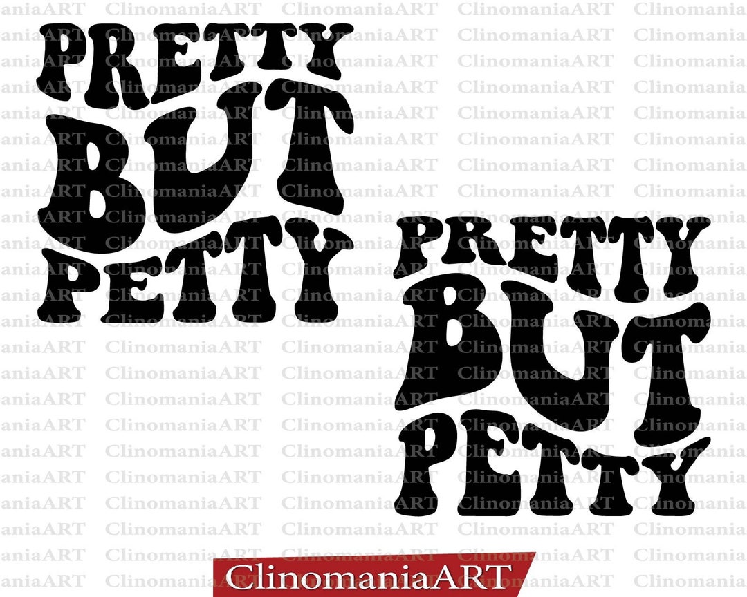 Pretty but Petty Svg, Petty Svg, Funny Bestfriend Svg, Trendy Hoodie ...