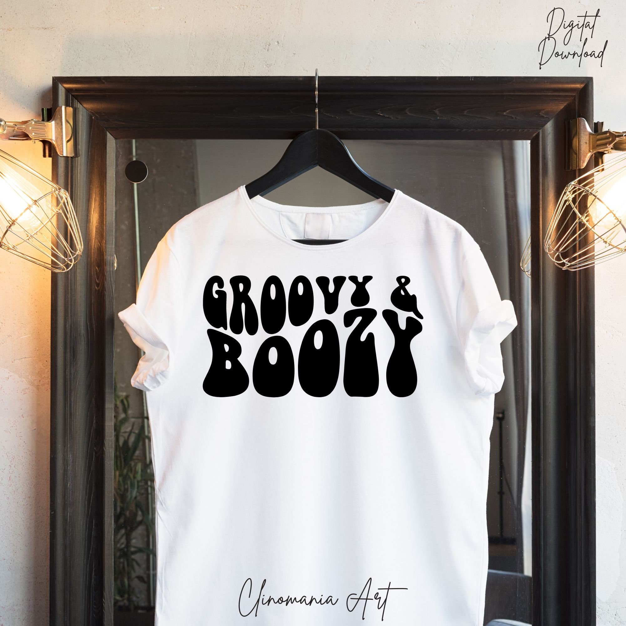 Groovy and Boozy Svg Bridal Party Svg Bachelorette Party - Etsy