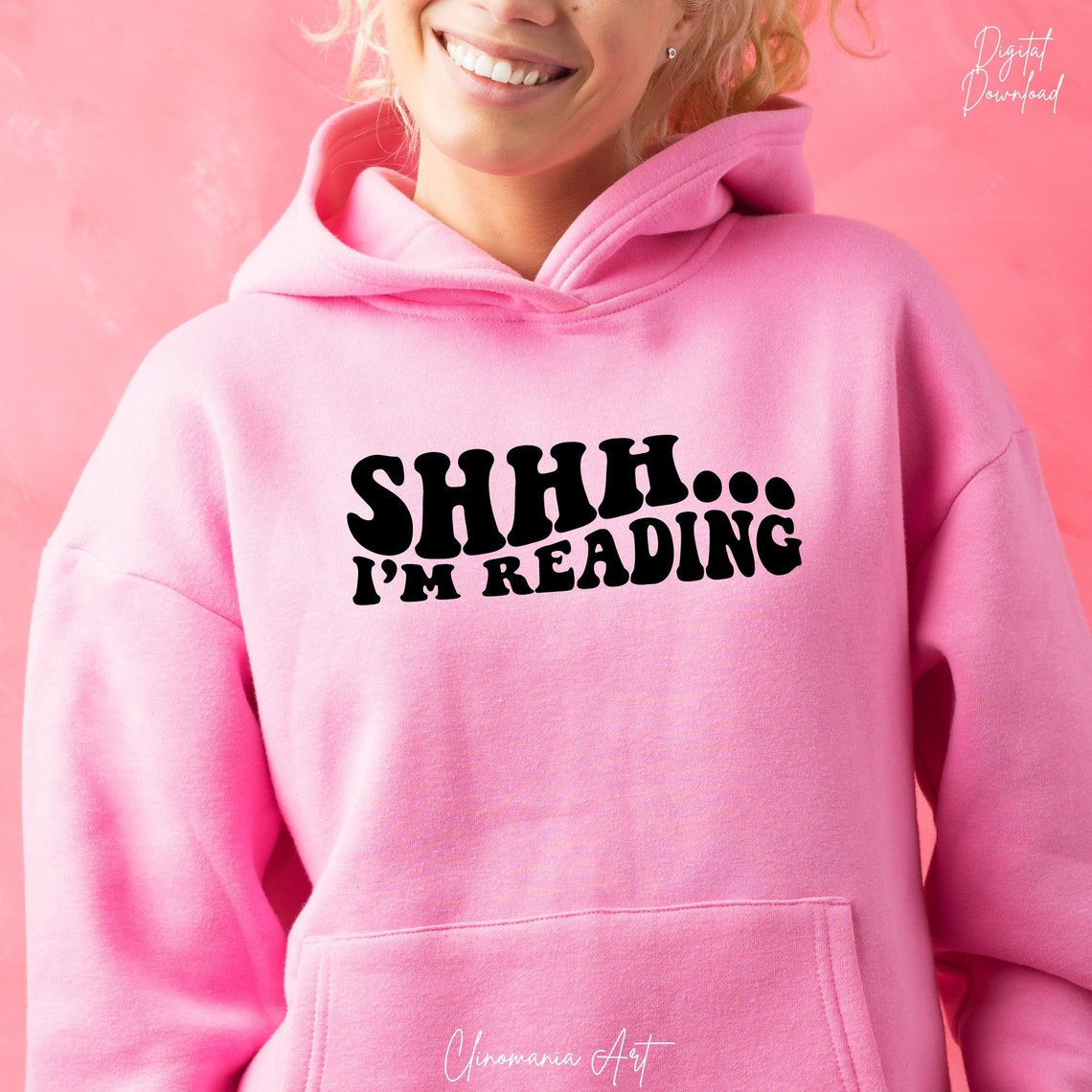 Shhh I'm Reading Svg Reading Book Svg Book Lover Svg - Etsy