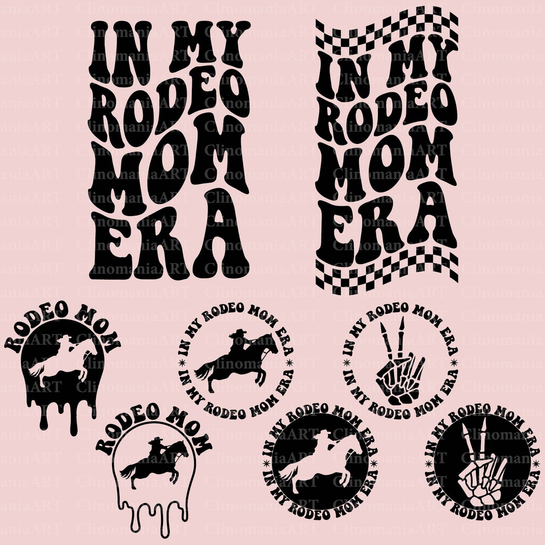 In My Rodeo Mom Svg, Rodeo Mom Png, Rodeo Mom Svg, Country Svg, Rodeo ...