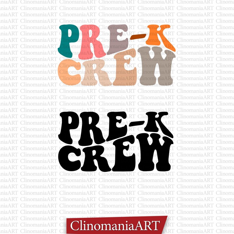 Pre-k Crew Svg Preschool Crew Svg Back to School Svg First - Etsy