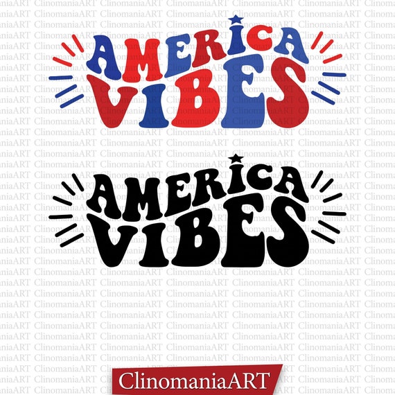 America Vibes Svg America Svg USA Svg United States Svg - Etsy