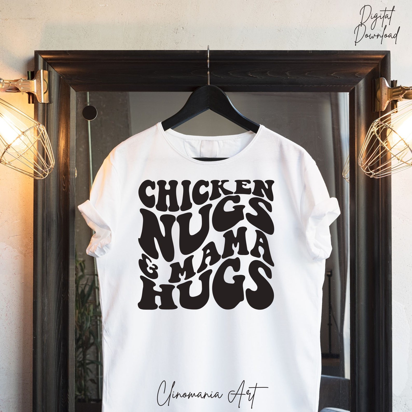 Chicken Nugs and Mama Hugs Svg Mama's Boy Svg Mama Svg - Etsy