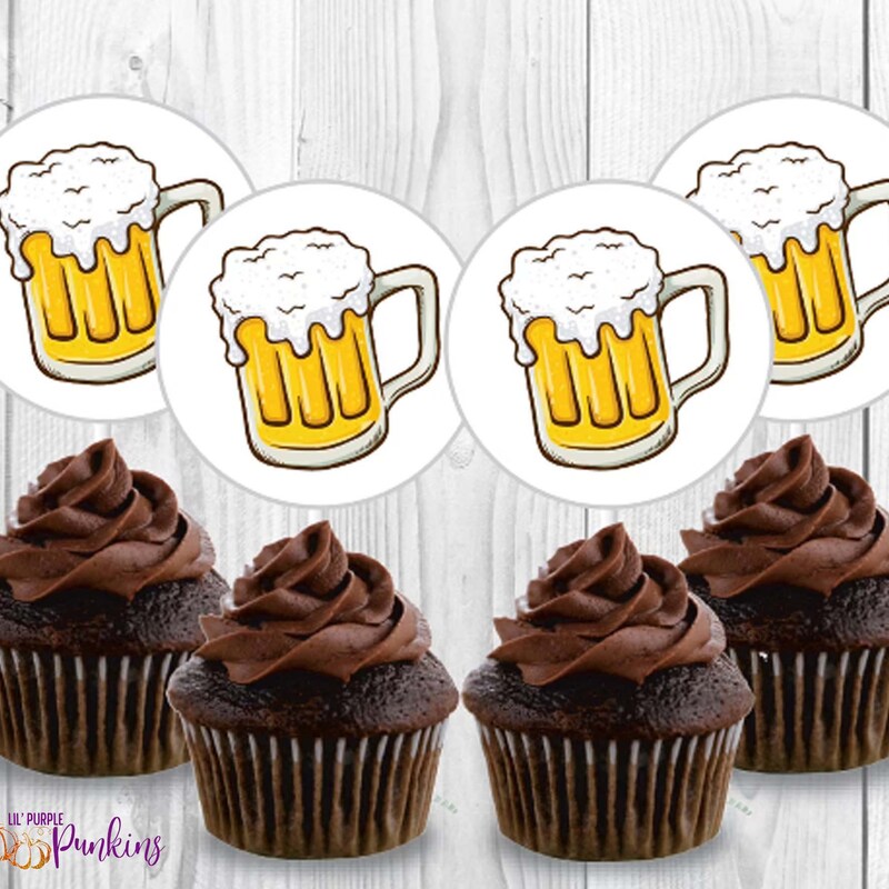Beer Cake Topper - Etsy